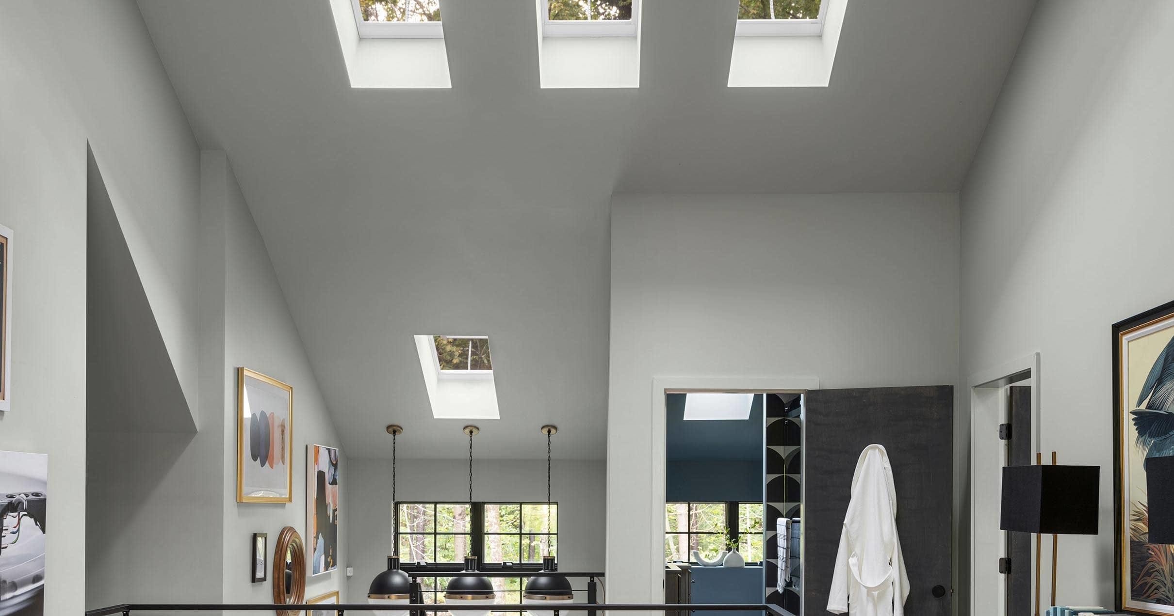 VELUX Skylight Makeover | How To Use Skylights To Improve Indoor Air ...